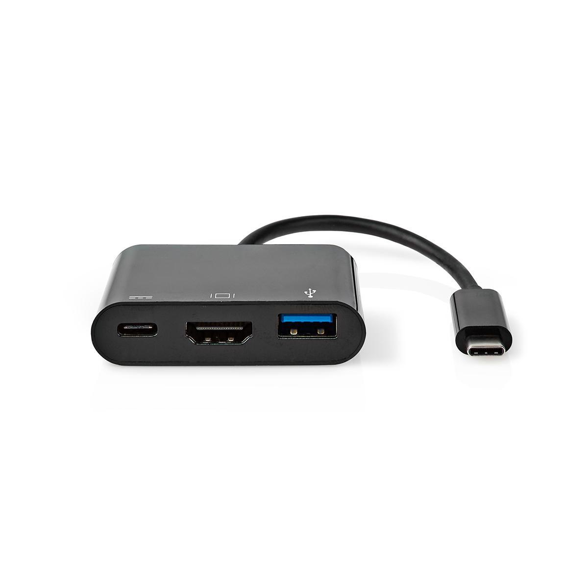 NEDIS USB 3.1 Type-C Adapter | USB Type-C m - HDMI ž, USB-A ž, Type-C ž ...