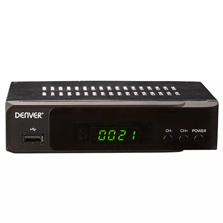 DENVER DVB-S2 Satelitski Prijemnik | HDMI | Scart | USB PVR | Ethernet ...