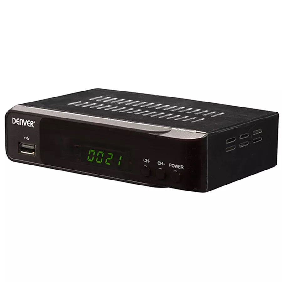 DENVER DVB-S2 Satelitski Prijemnik | HDMI | Scart | USB PVR | Ethernet ...