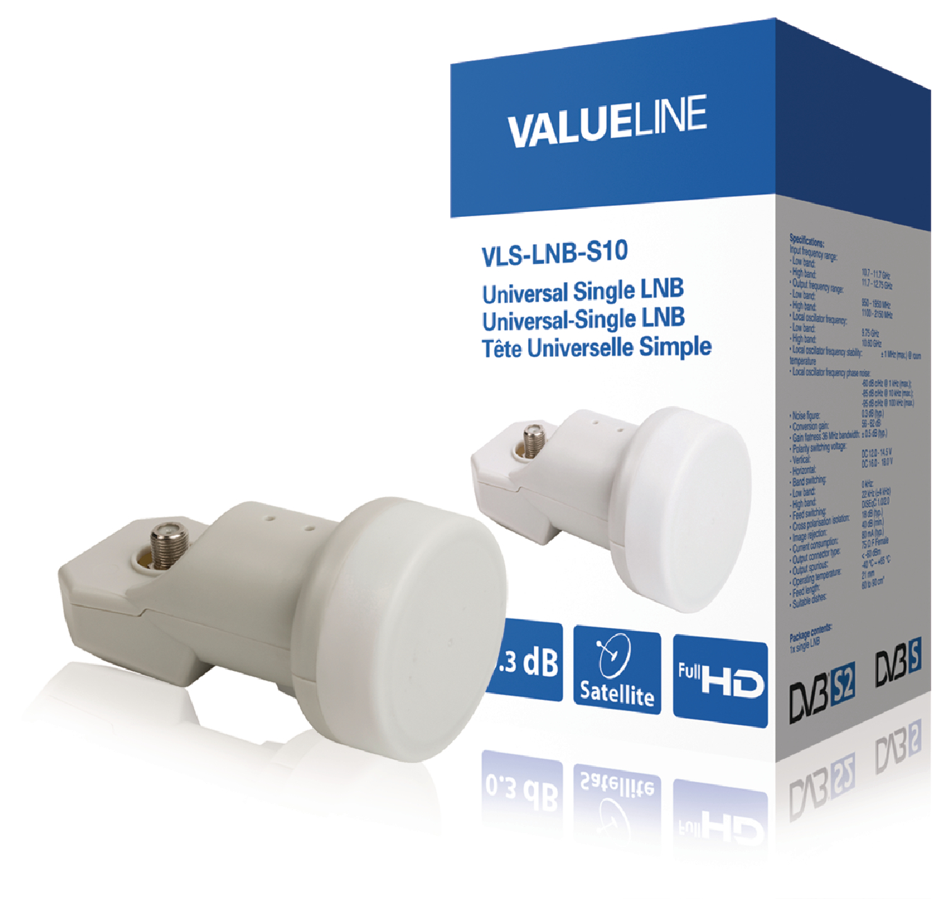 Digitalni Super Slim LNB | Single | 0.2 dB | STI - Orbiter G