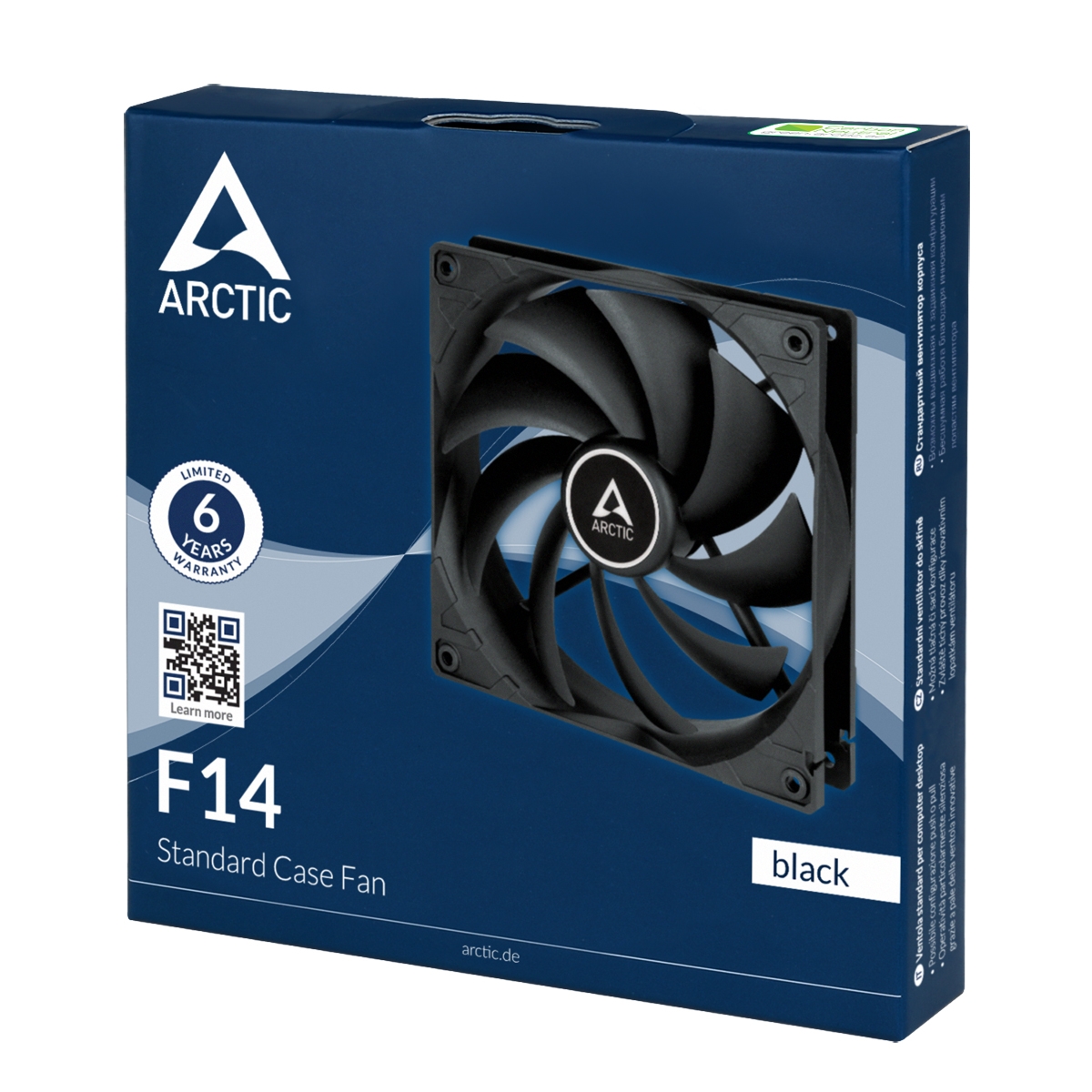 Arctic F14 Fan 14cm Black140 mm Standard Case Fan - Orbiter G