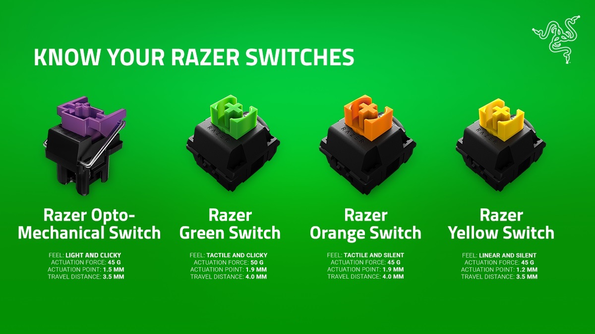 Razer Mehanička Tastatura Blackwidow V3 Tenkeyless Green Switch - Orbiter G