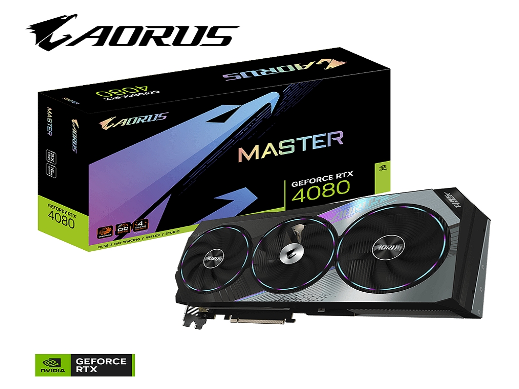 Gigabyte VGA RTX 4080 Aorus Master | 16GB - Orbiter G