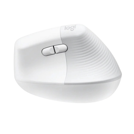 Logitech Miš Lift Right Vertical Wireless White - Orbiter G