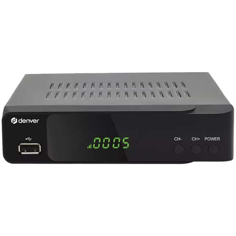 DENVER DVB-S2 Satelitski Prijemnik | HDMI | Scart | USB PVR | Ethernet ...