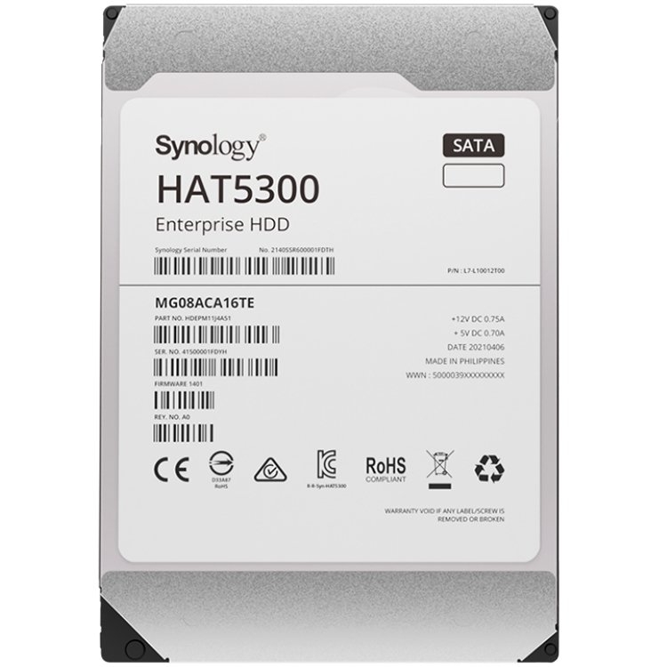 Synology HAT5300-4T 4TB 3.5" Enterprise HDD - Orbiter G