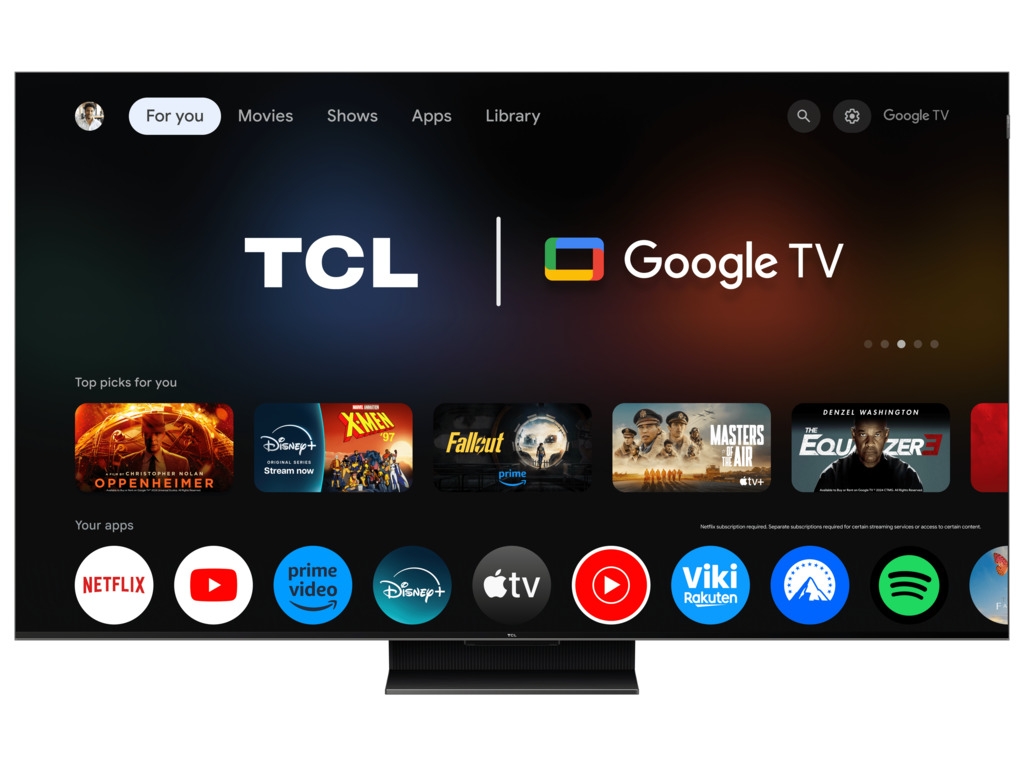 TCL 75C765 | 75" | QD-Mini LED | 4K | Google TV - Orbiter G