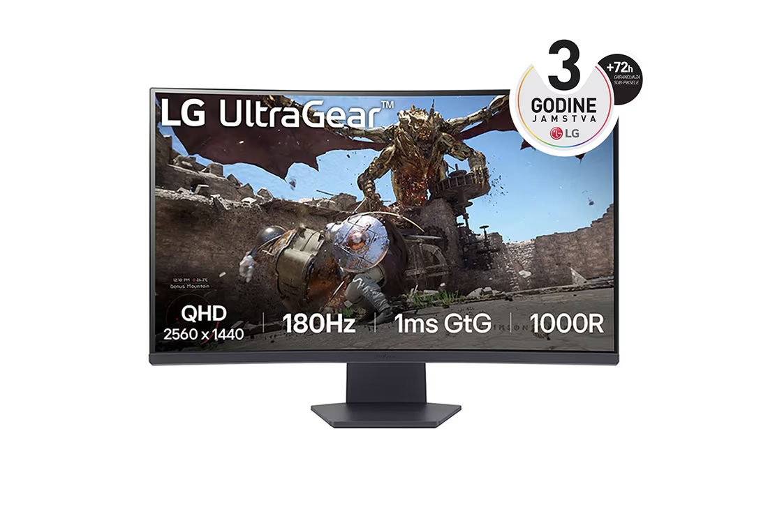 LG UltraGear 32GS60QC-B | 32" | QHD | VA | 180Hz - Orbiter G