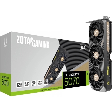 Zotac nVidia GeForce Gaming Solid RTX 5070 12GB - Orbiter G