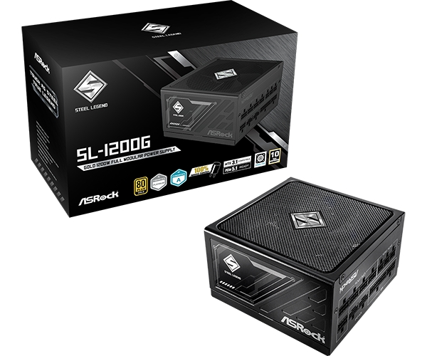 ASROCK PSU 1200W Gold SL | Fully Modular - Orbiter G